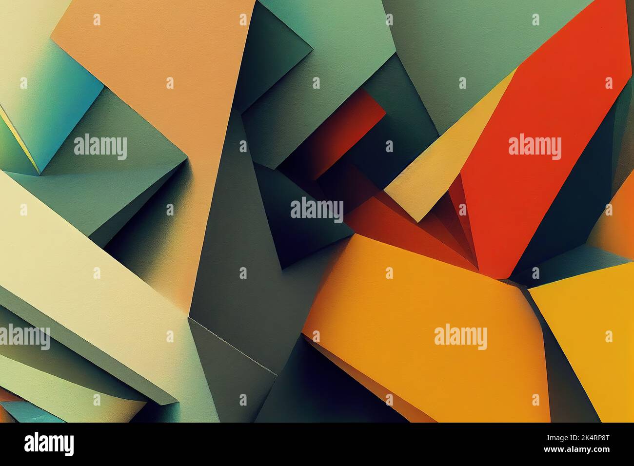 Abstract contemporary minimalism cubism art abstractionism style ...