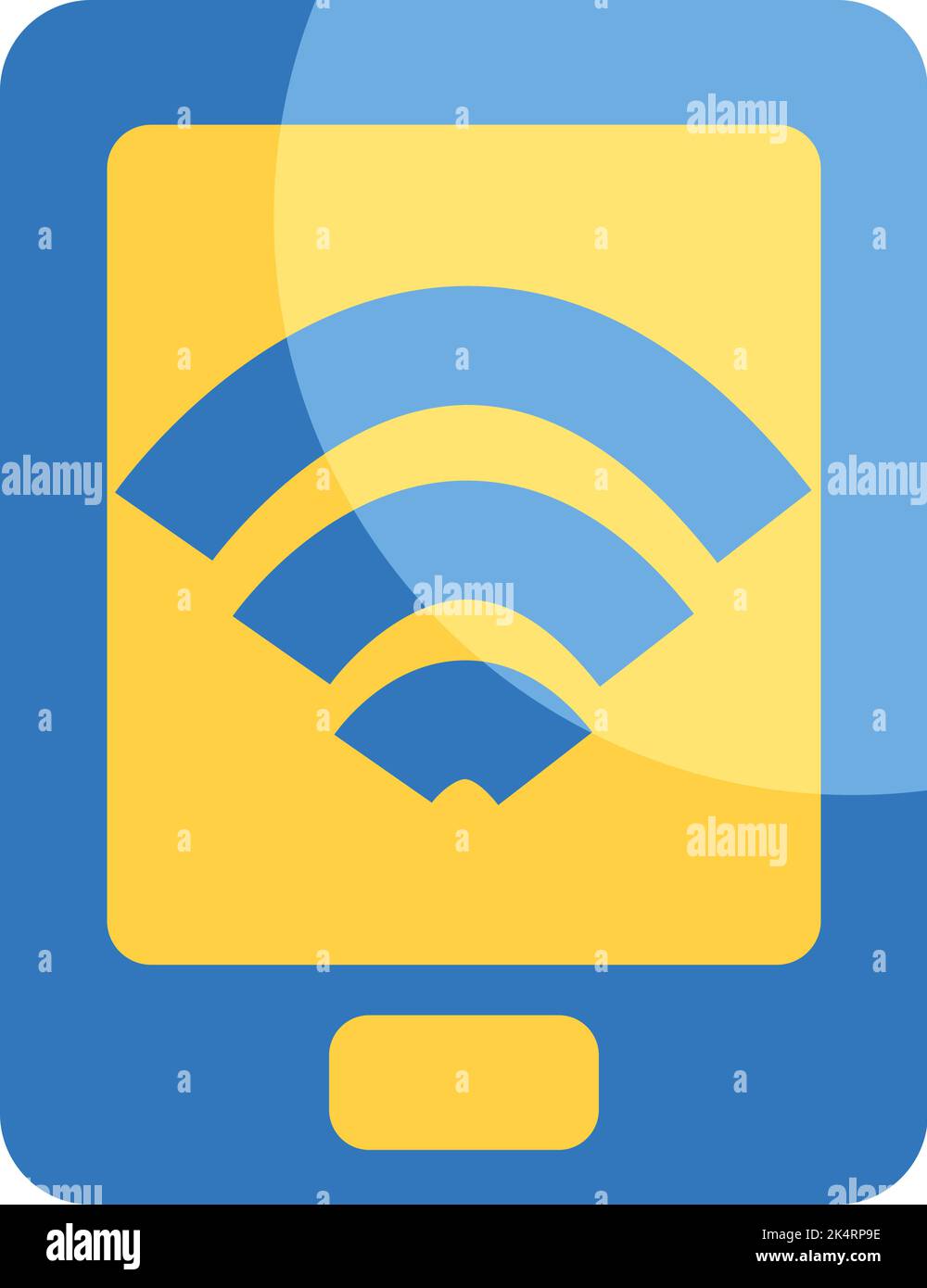 Library internet, illustration, vector on a white background Stock ...