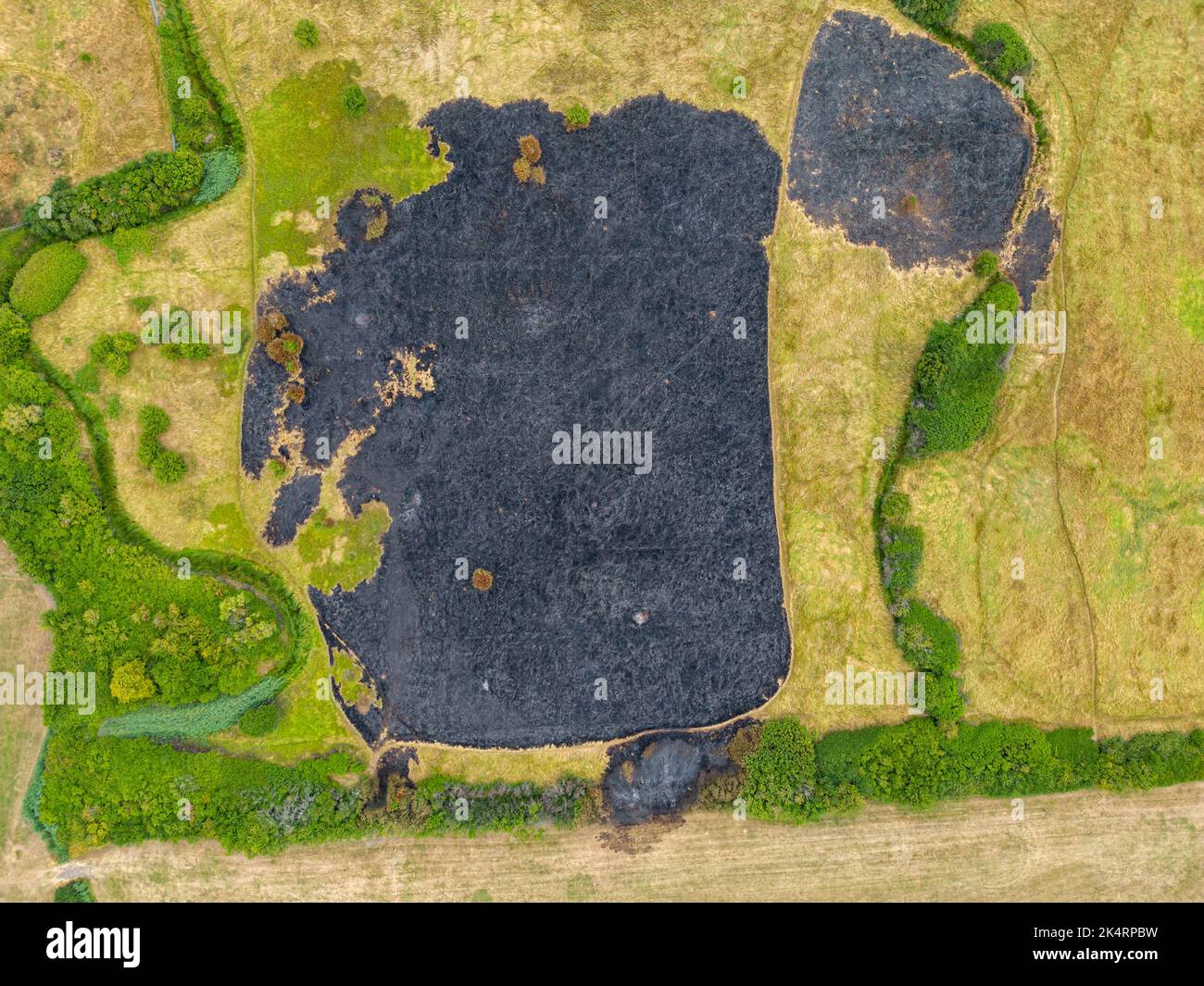 Burnt field hi-res stock photography and images - Alamy