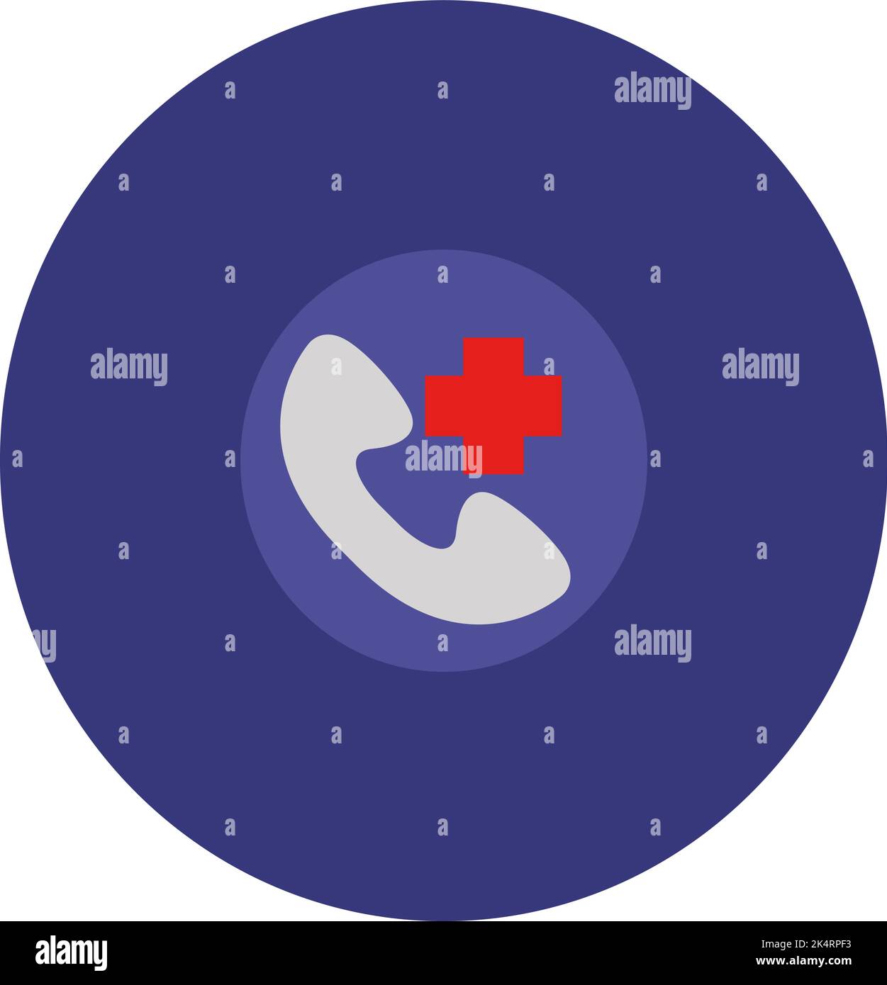 Health call, illustration, vector on a white background Stock Vector ...