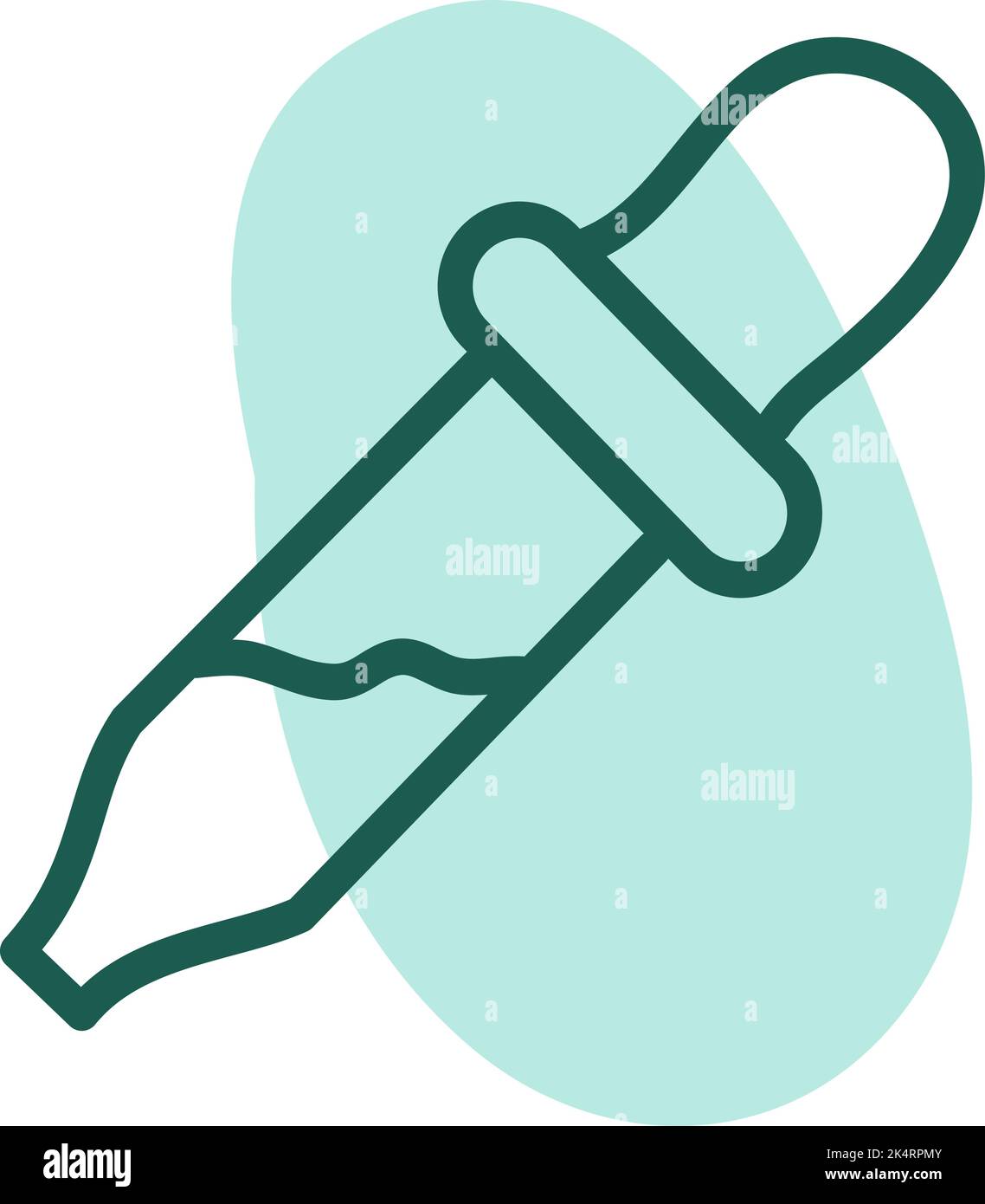 Medical liquid, illustration, vector on a white background Stock Vector ...