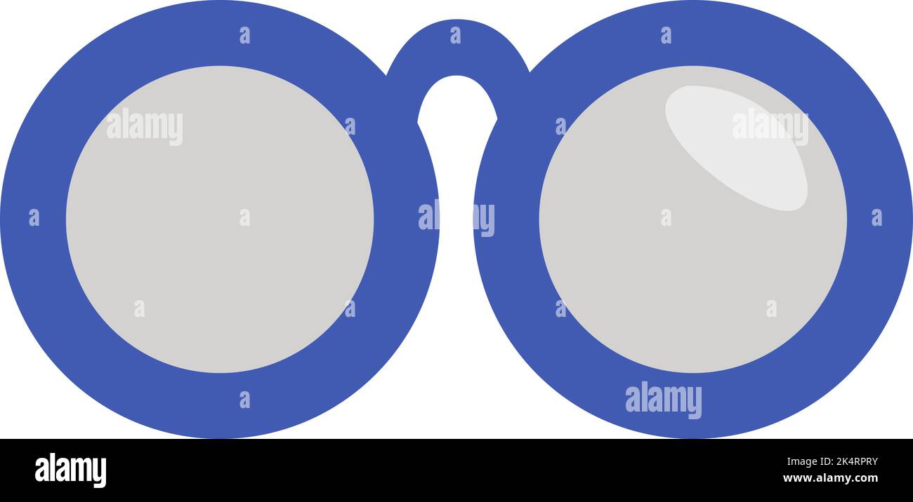 Office glasses, illustration, vector on a white background Stock Vector ...