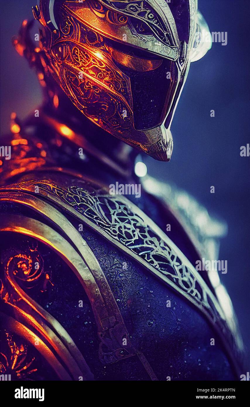 Silver armor hi-res stock photography and images - Alamy