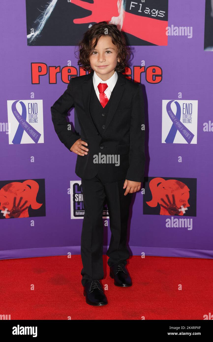Los Angeles, California, USA. 3rd October, 2022. Ryan Situn attending the premiere of "Invisible ...