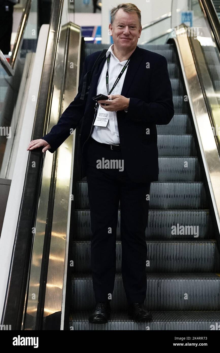 Lord Frost during the Conservative Party annual conference at the ...