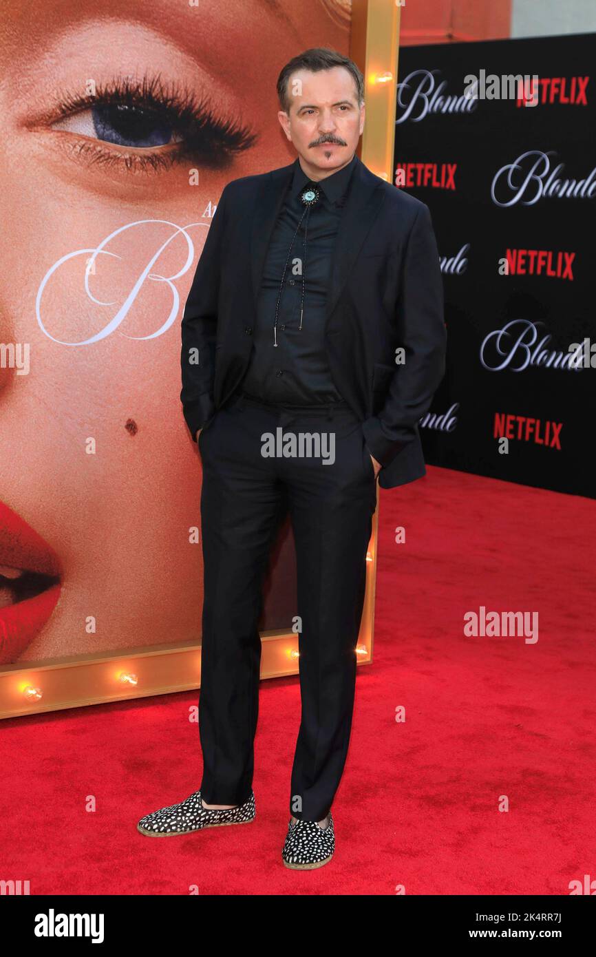 LOS ANGELES - SEP 13: Tygh Runyan at the Blonde Premiere at the TCL ...