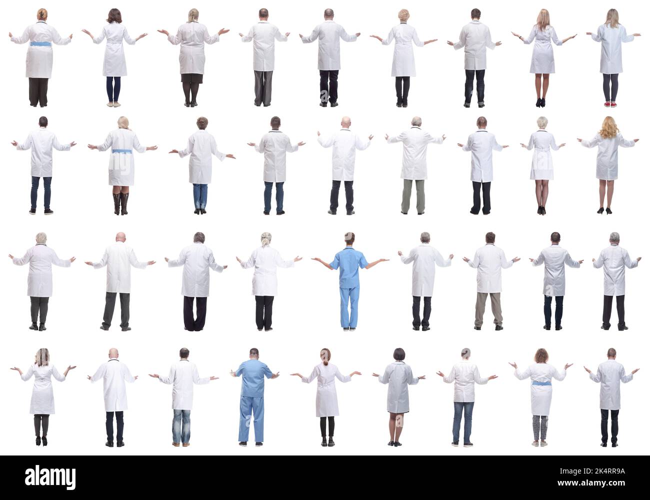 Medical researchers standing Cut Out Stock Images & Pictures - Alamy