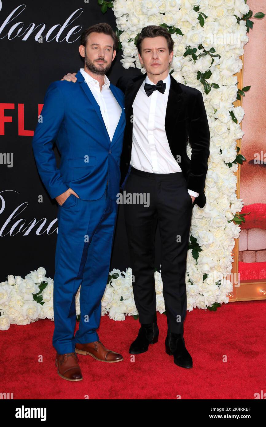 LOS ANGELES - SEP 13: Evan Williams, Xavier Samuel at the Blonde ...