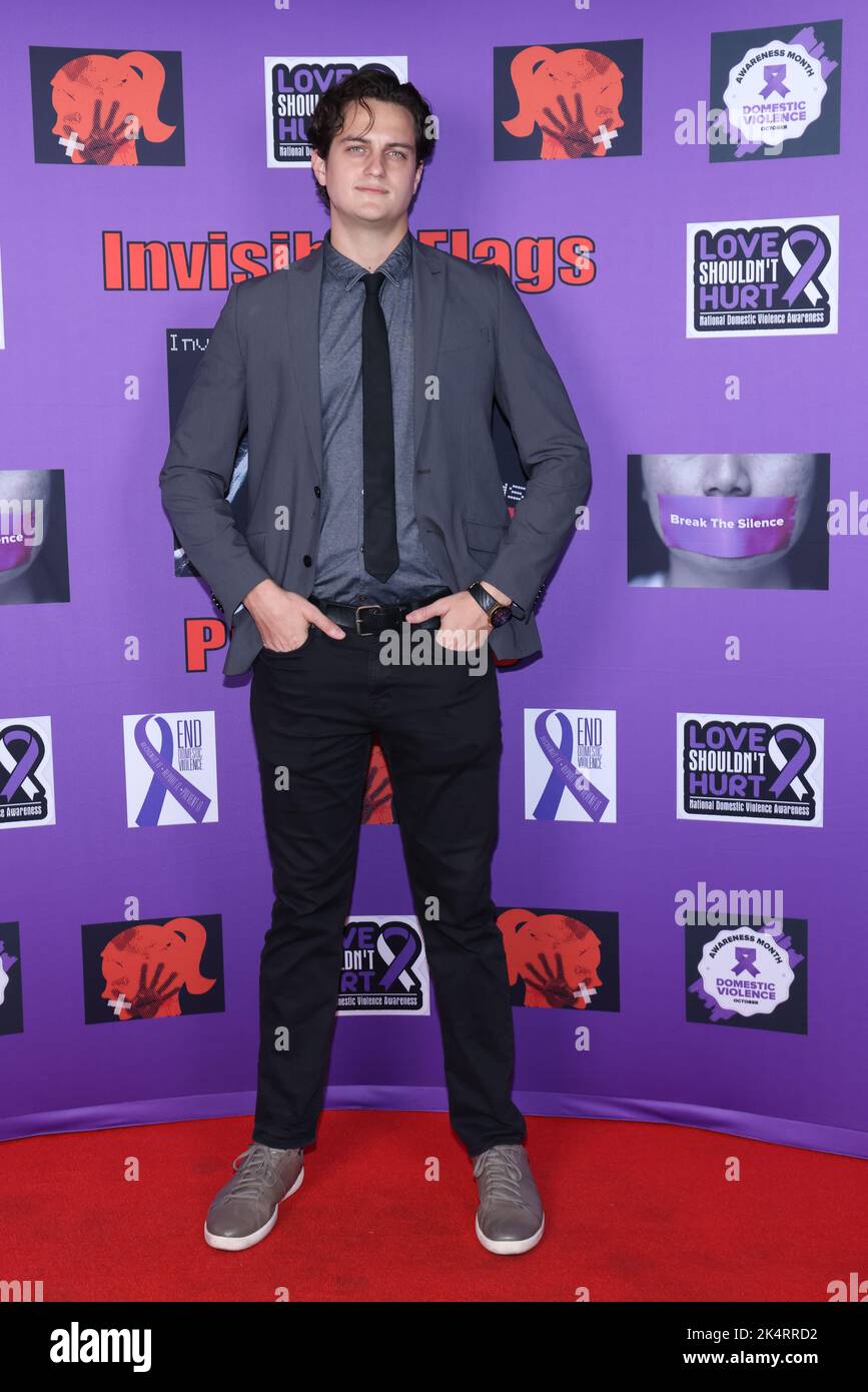 Los Angeles, California, USA. 3rd October, 2022. Anthony Howes ...