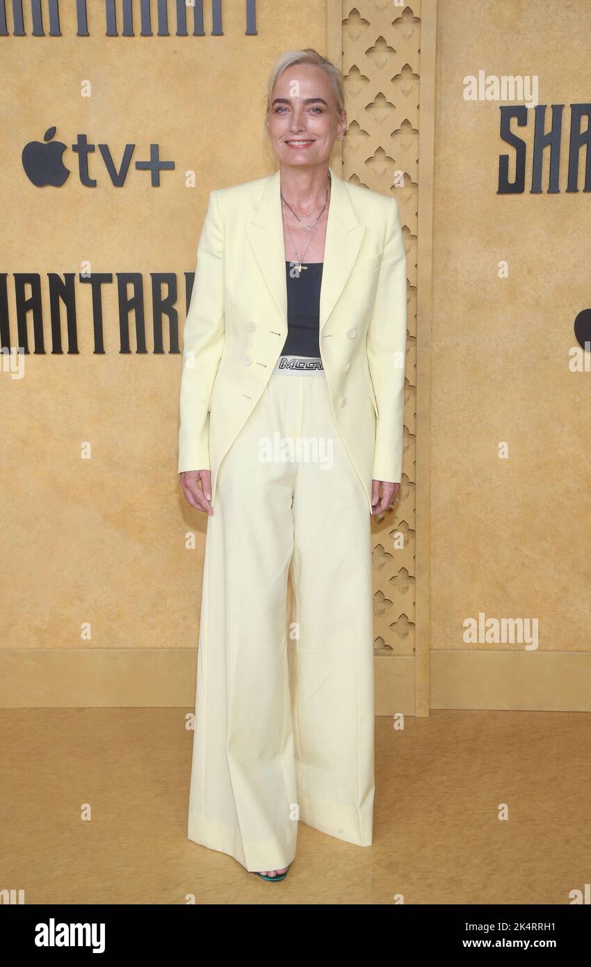 3 October 2022 - Los Angeles, California - Andrea Barron. the Apple TV+ ...