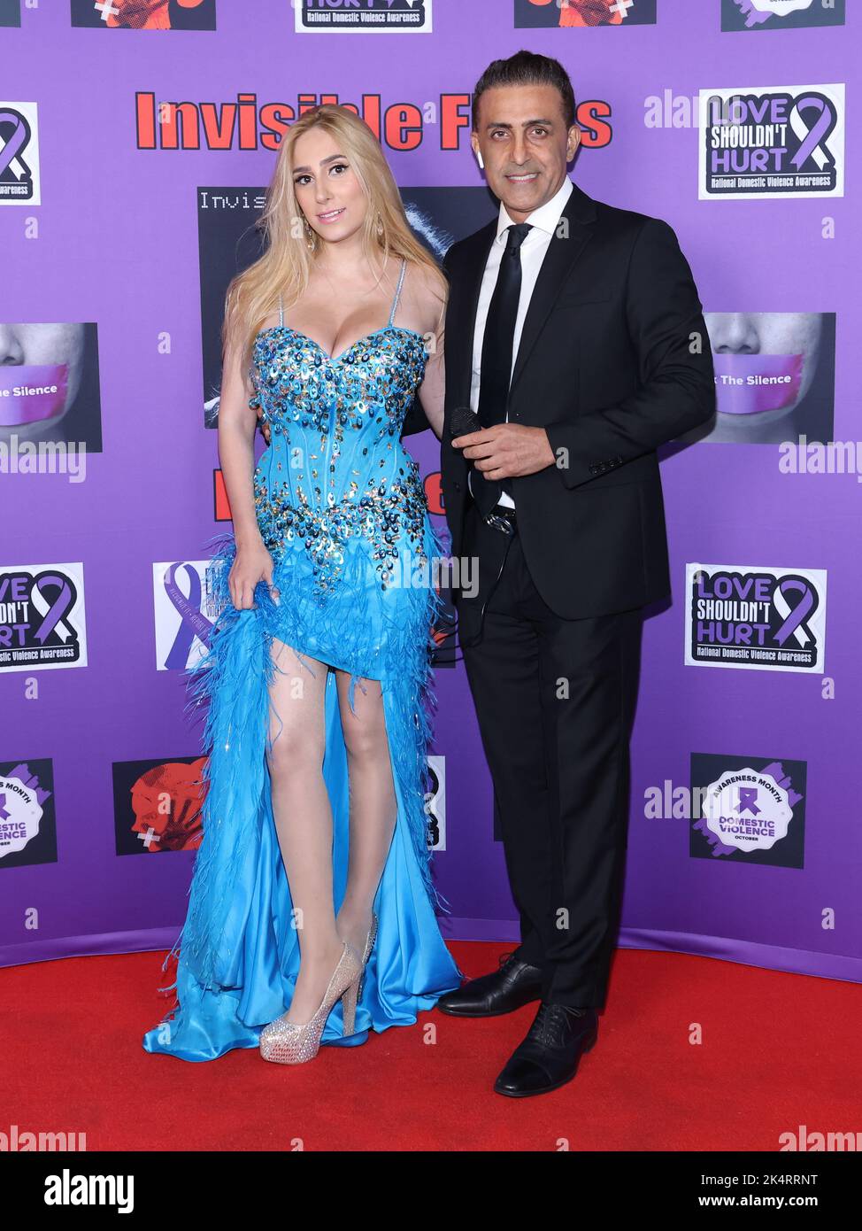 Los Angeles, California, USA. 3rd October, 2022. Meitar Paz and Sean ...