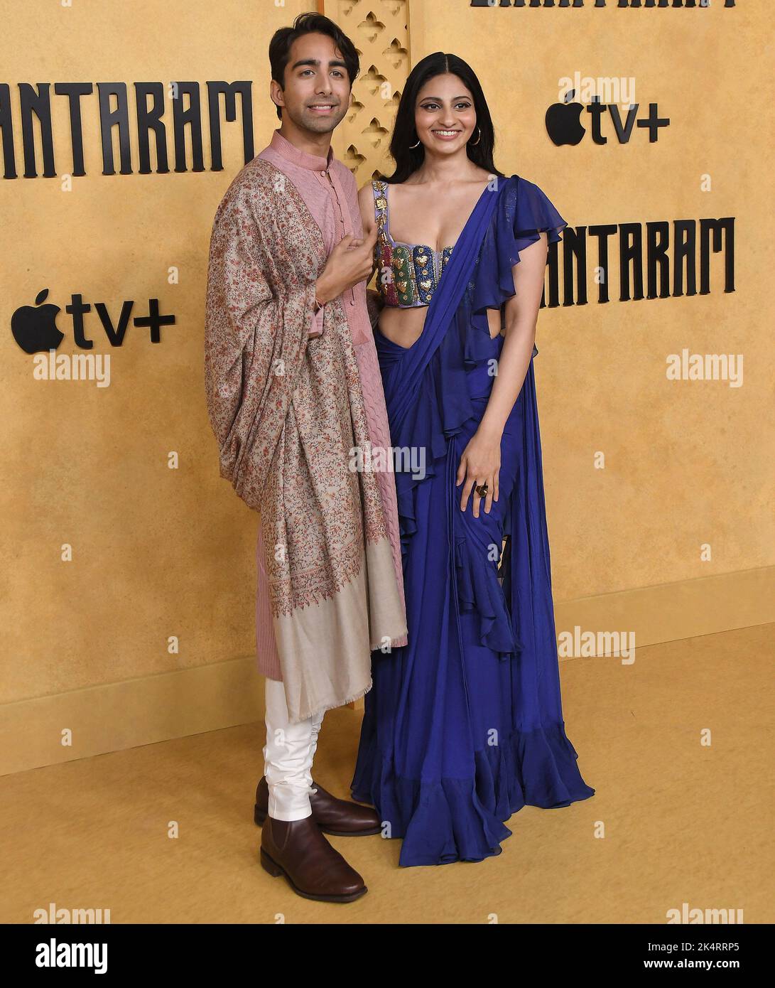(L-R) Shubham Saraf and Rachel Kamath at the Apple TV+ Original Series ...