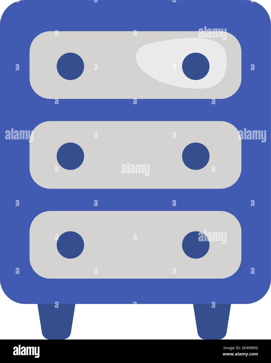 Office locker , illustration, vector on a white background Stock Vector ...