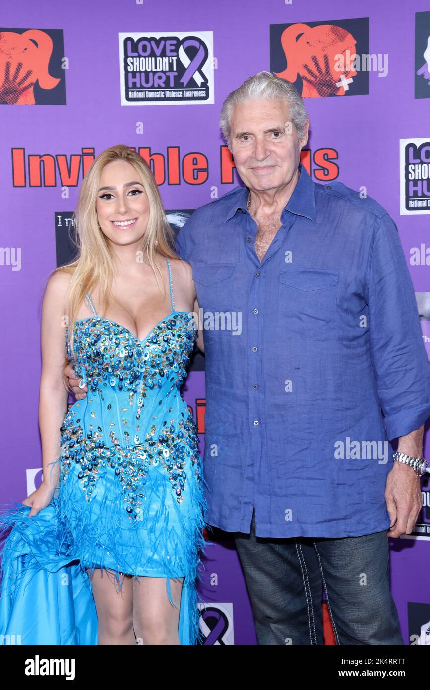 Los Angeles, California, USA. 3rd October, 2022. Meitar Paz and Michael ...