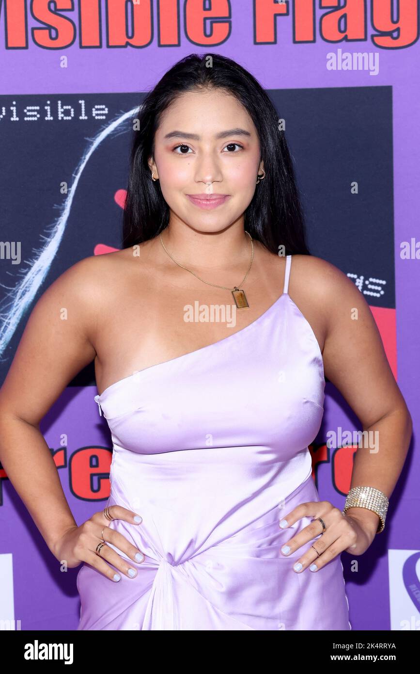 Los Angeles, California, USA. 3rd October, 2022. Vanessa Gelacio ...