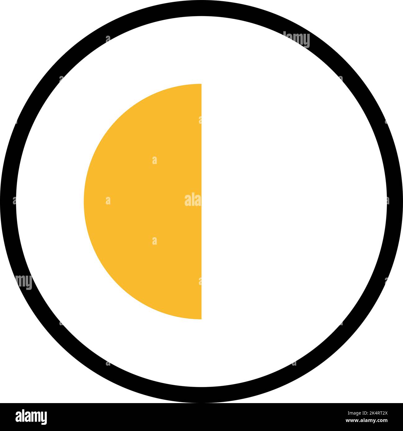 Photo editor contrast, illustration, vector on a white background Stock ...