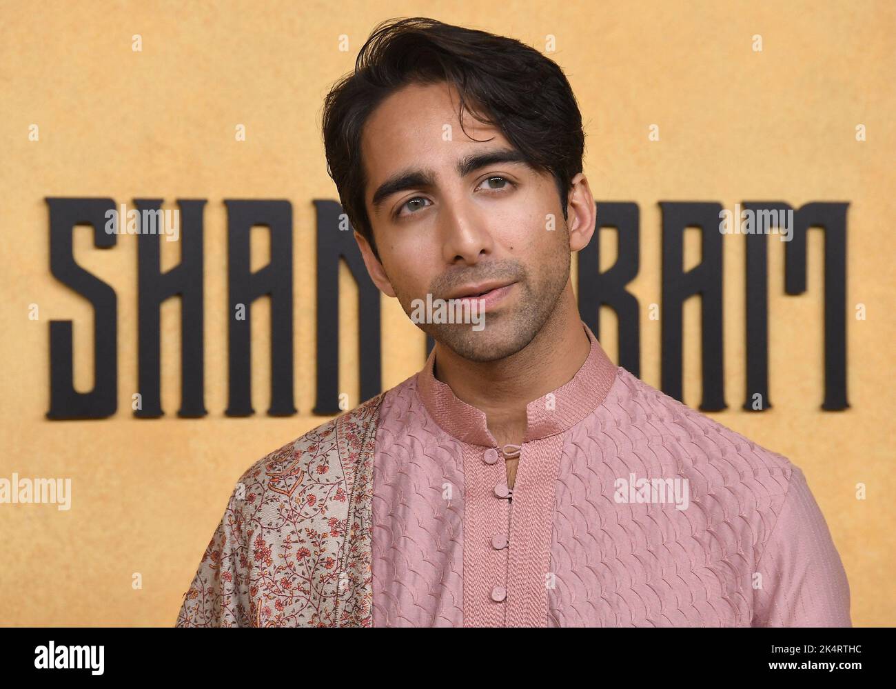 Shubham Saraf arrives at the Apple TV+ Original Series' SHANTARAM ...