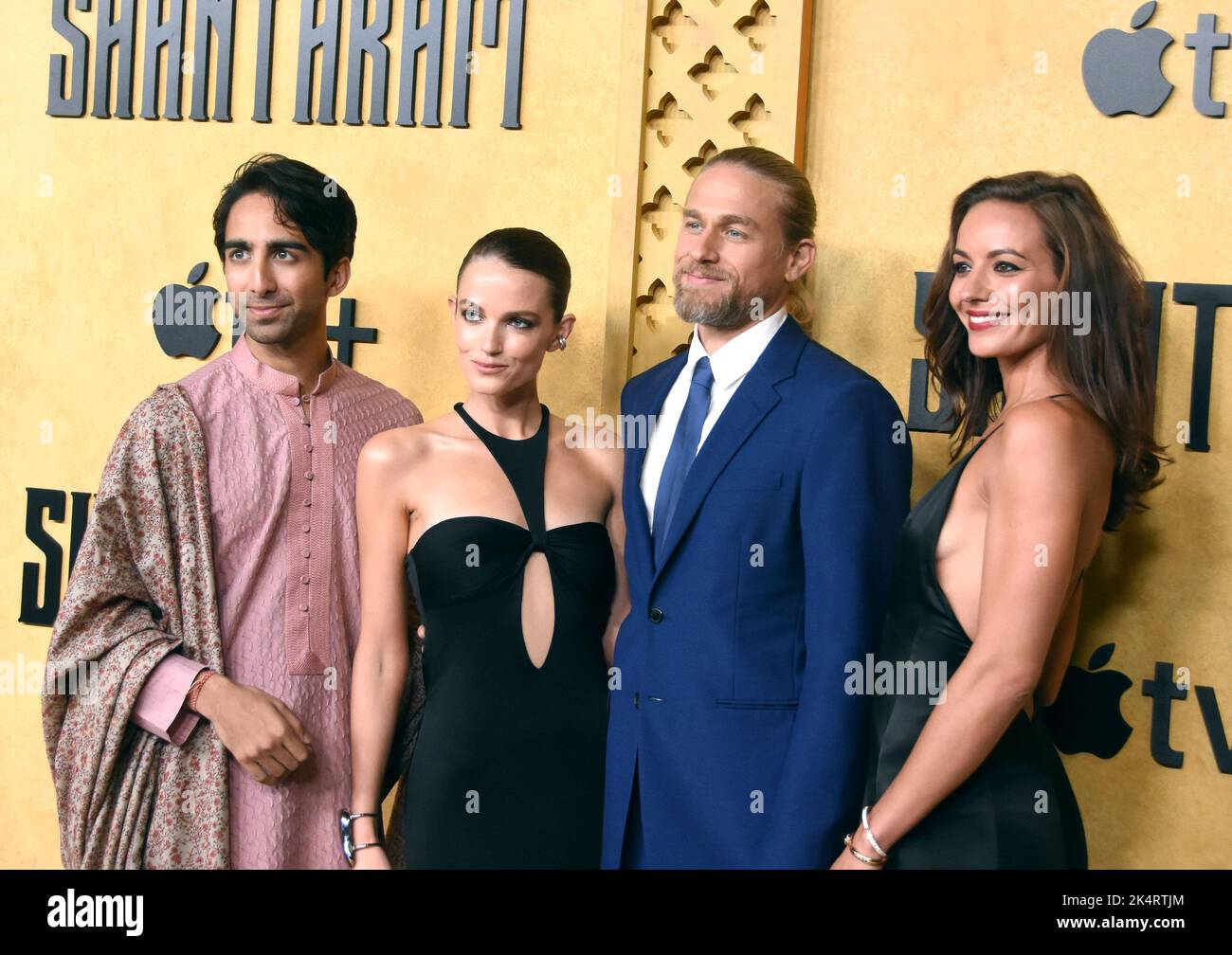 Los Angeles, California, USA 3rd October 2022 (L-R) Actor Shubham Saraf ...