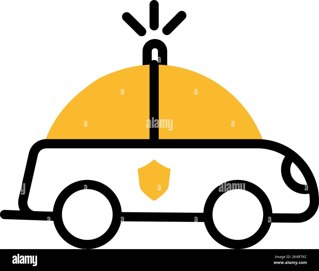 Police payment, illustration, vector on a white background Stock Vector ...