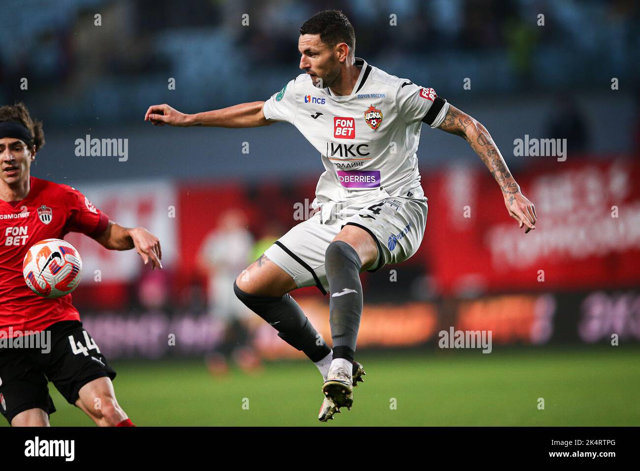 01.10.2022 Russia, Khimki. Arena Khimki stadium. WORLD Russian Premier ...