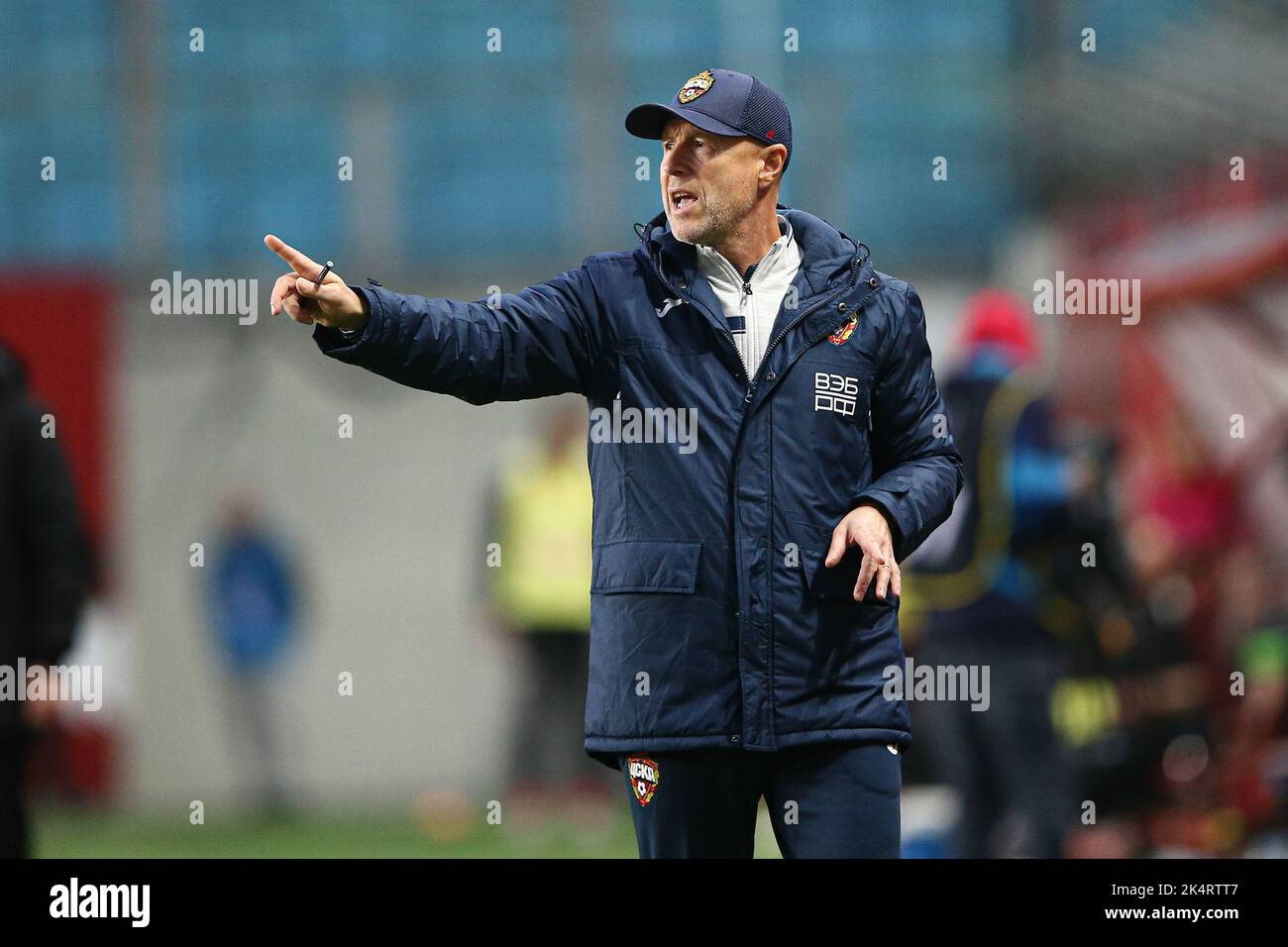01.10.2022 Russia, Khimki. Arena Khimki stadium. WORLD Russian Premier ...