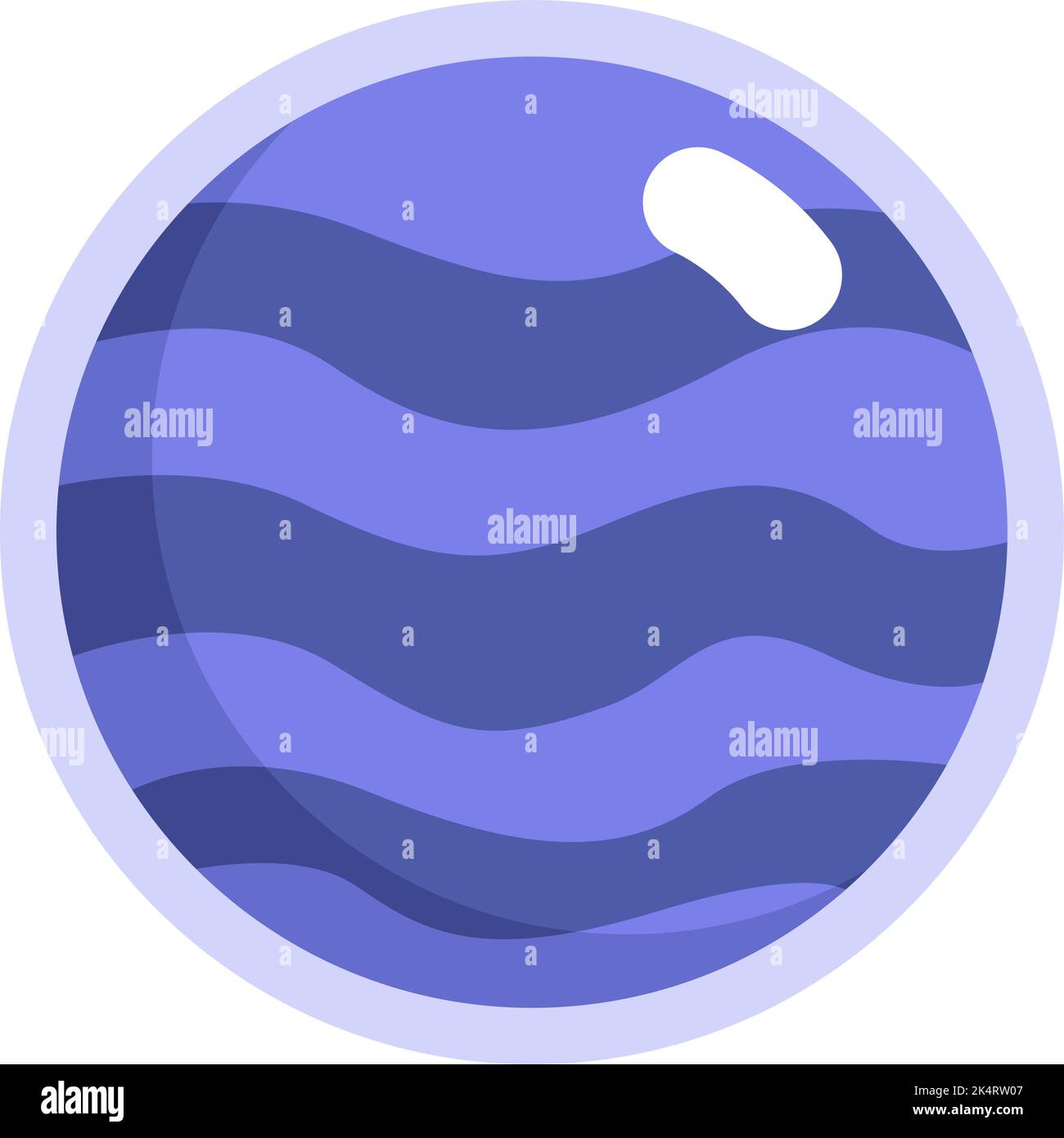 Planet jupiter white background Stock Vector Images - Alamy