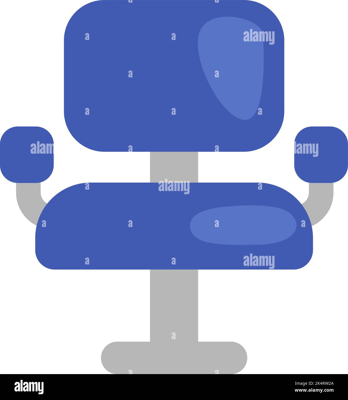 Office chair isolated vector vectors hi-res stock photography and ...