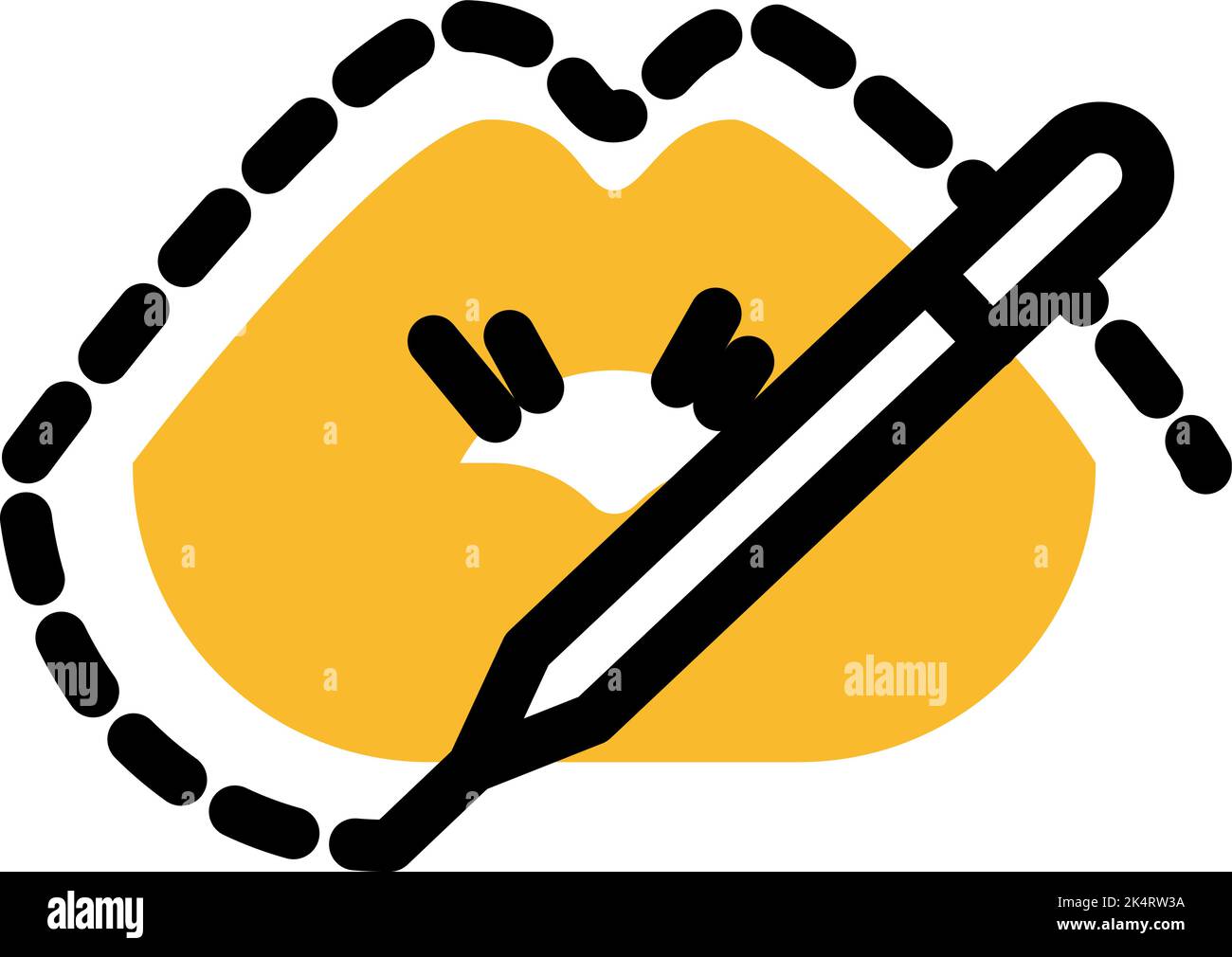 Lip clinic Stock Vector Images - Alamy