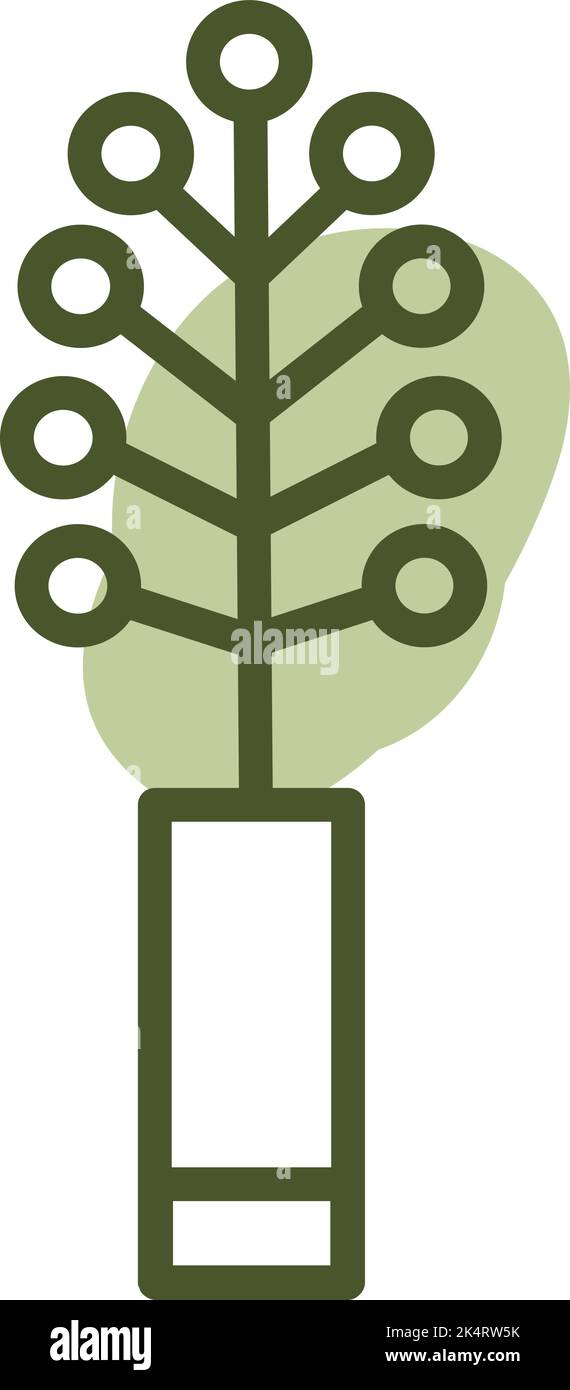 Flower line icon in Stock Vector Images - Alamy