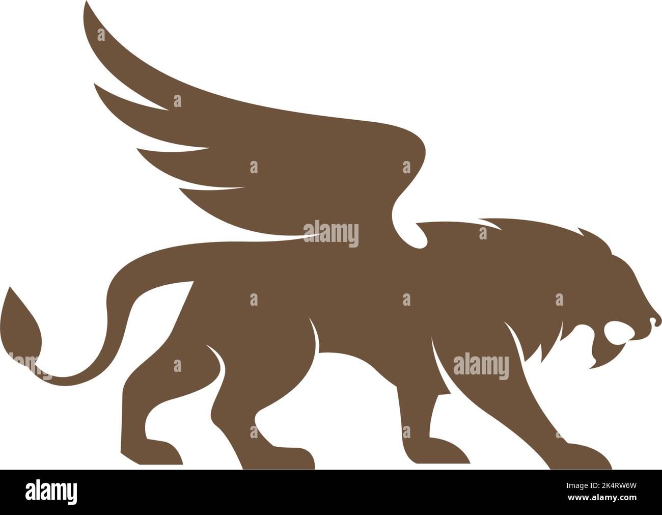 Lion icon logo design illustration template Stock Vector Image & Art ...