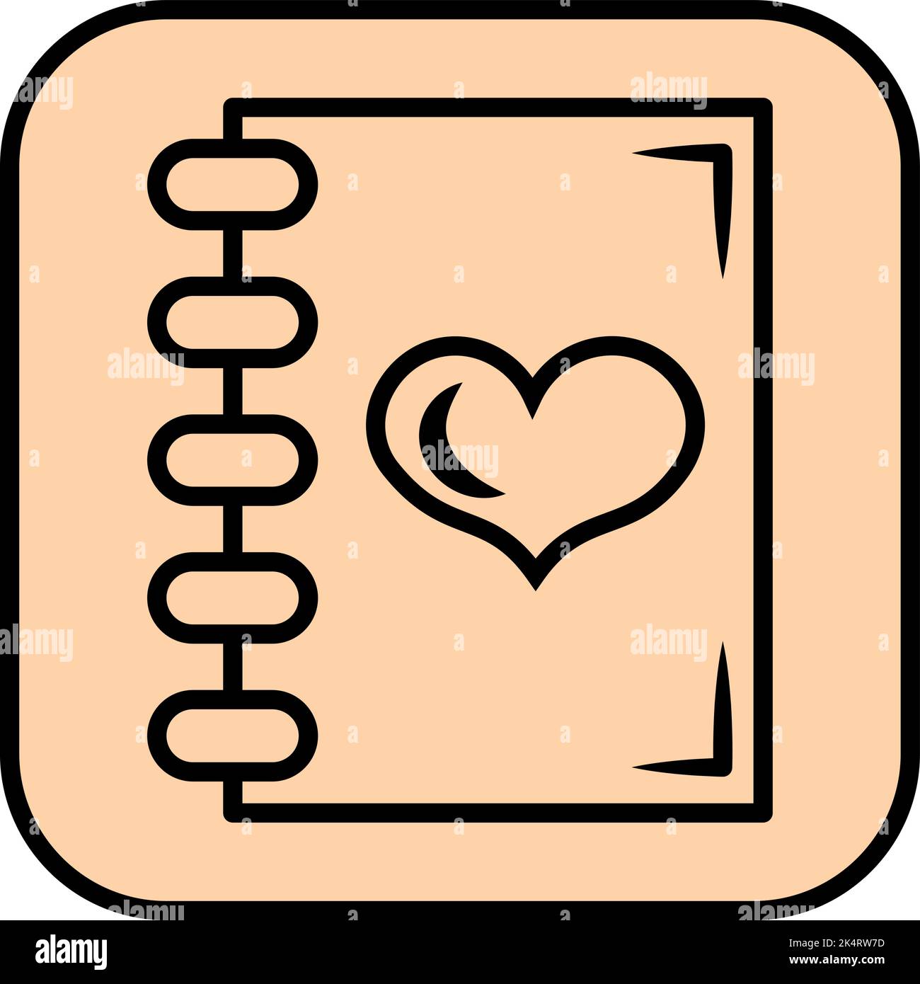 Romantic coloring Stock Vector Images - Alamy