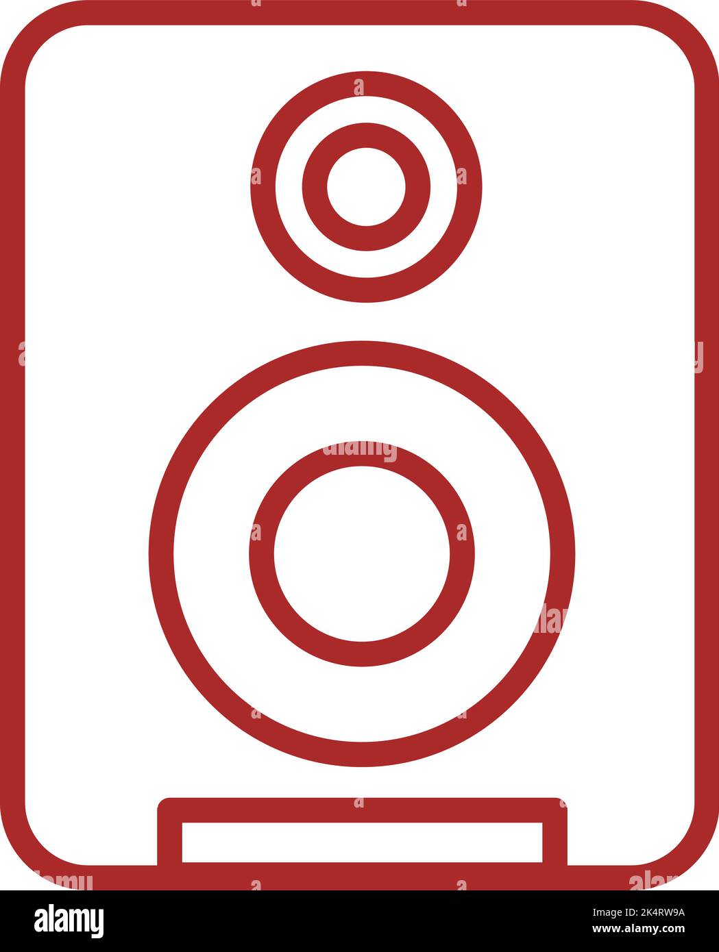 Woofer vectors hi-res stock photography and images - Alamy