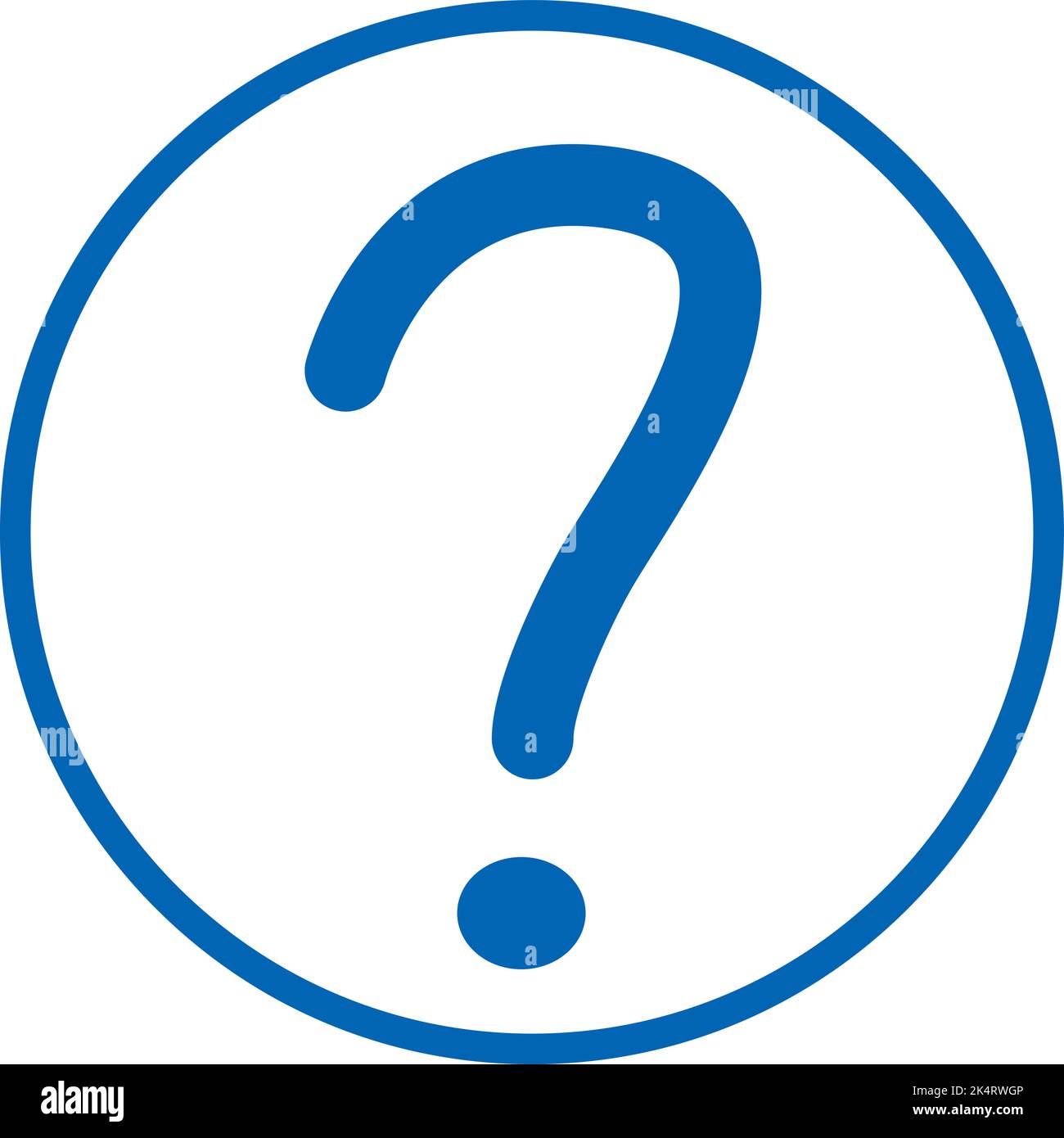 Public sign question Cut Out Stock Images & Pictures - Alamy