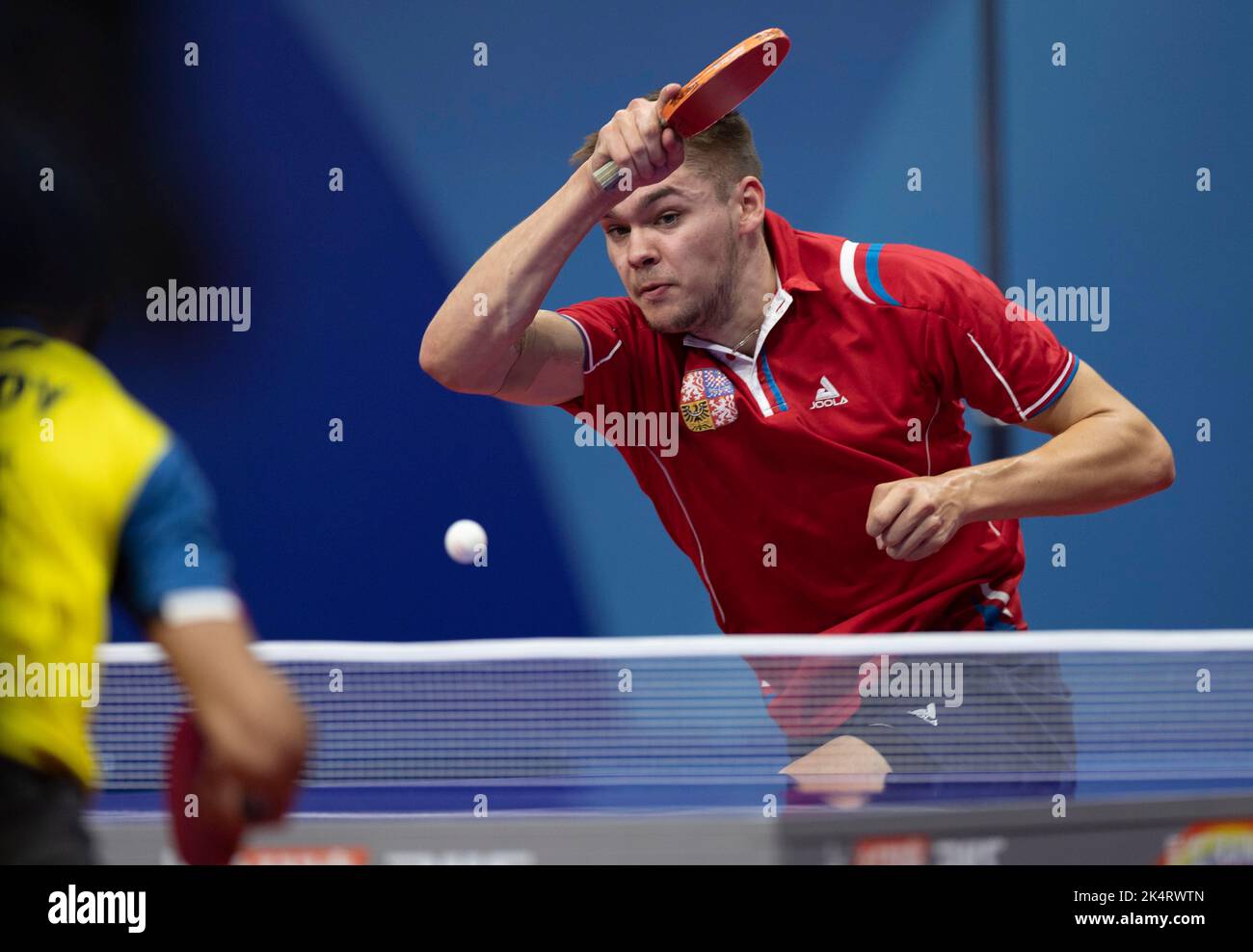 CHENGDU, CHINA - OCTOBER 4, 2022 - Valenta Young of Czech Republic ...