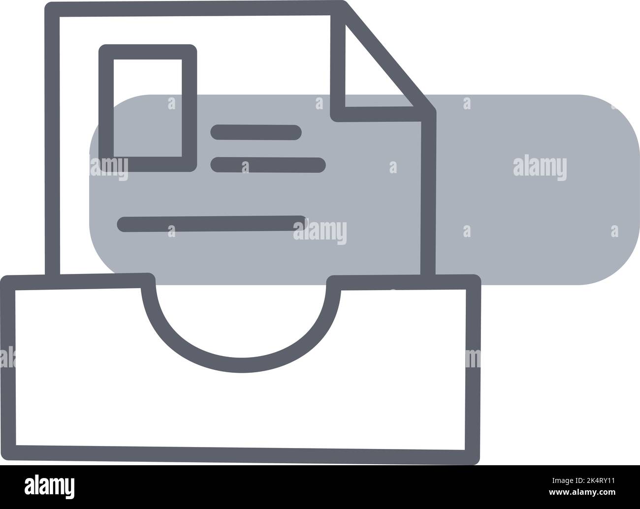 Printing document Cut Out Stock Images & Pictures - Alamy