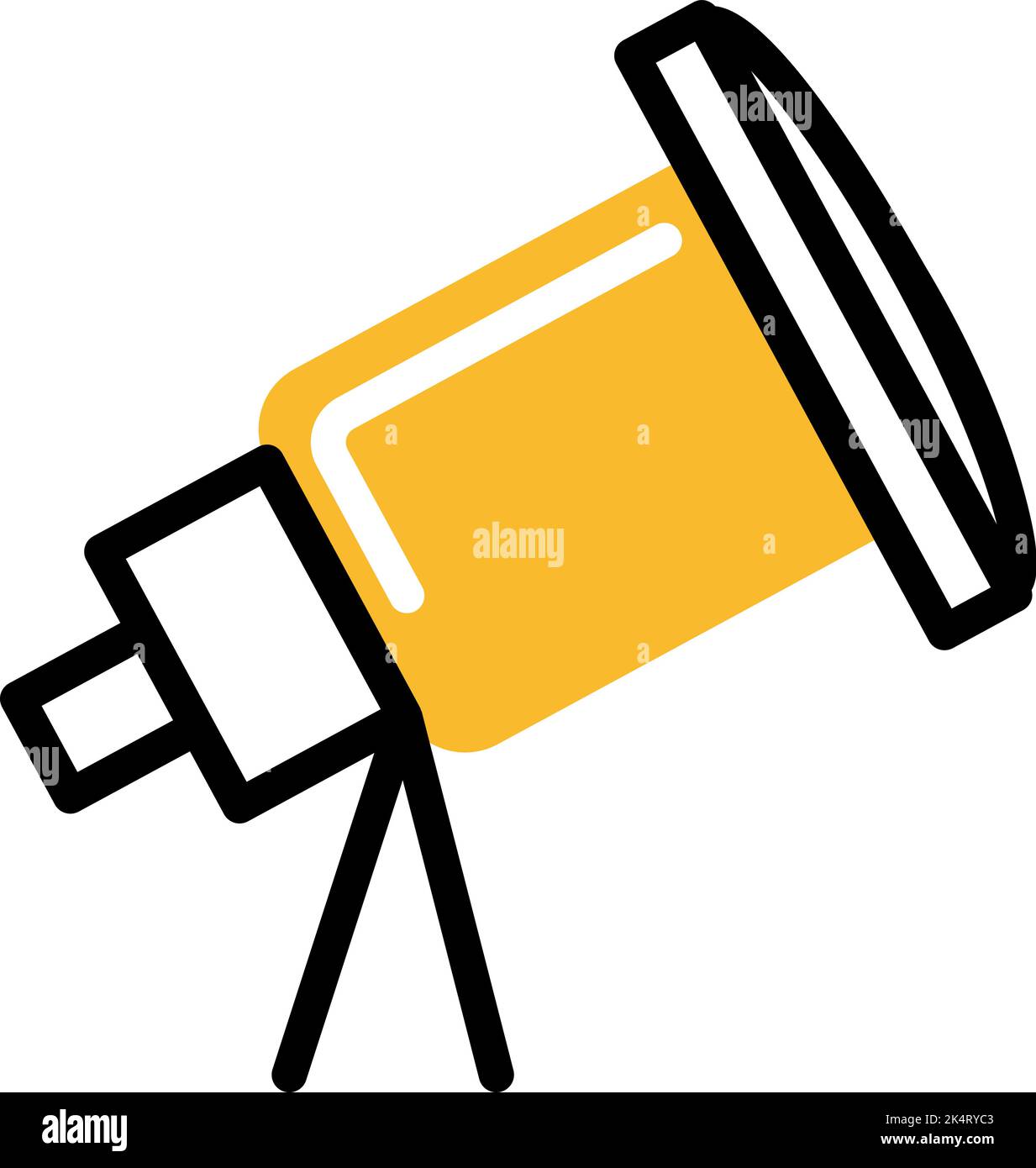 Astrology class, illustration, vector on a white background Stock ...