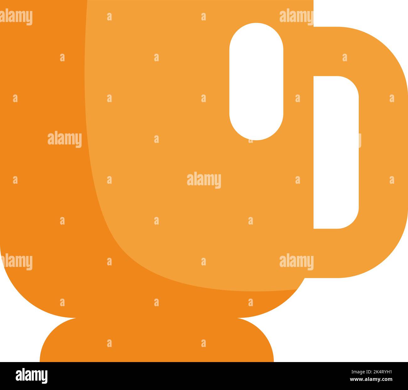 Tall coffee mug Stock Vector Images - Alamy