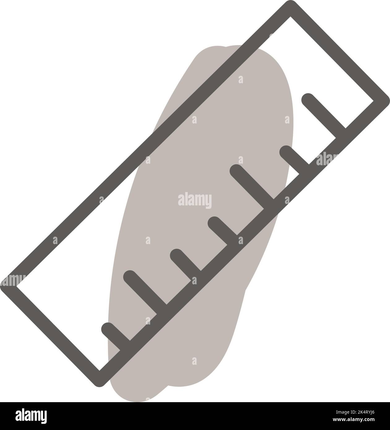 Teaching mathematics flat vector Cut Out Stock Images & Pictures - Alamy