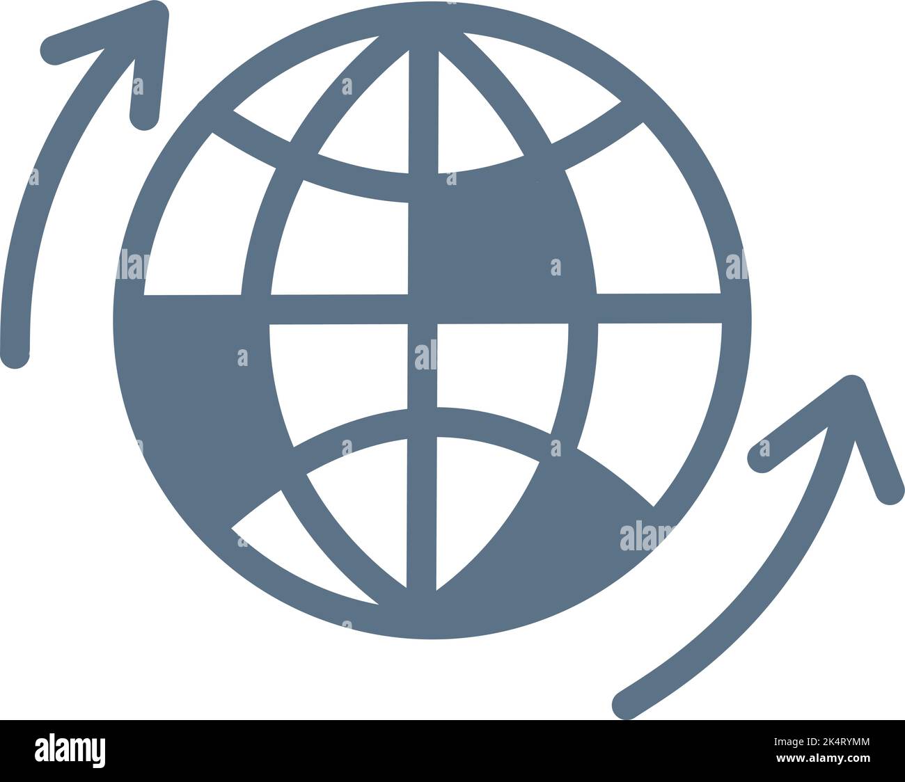 Web connection, illustration, vector on a white background Stock Vector ...