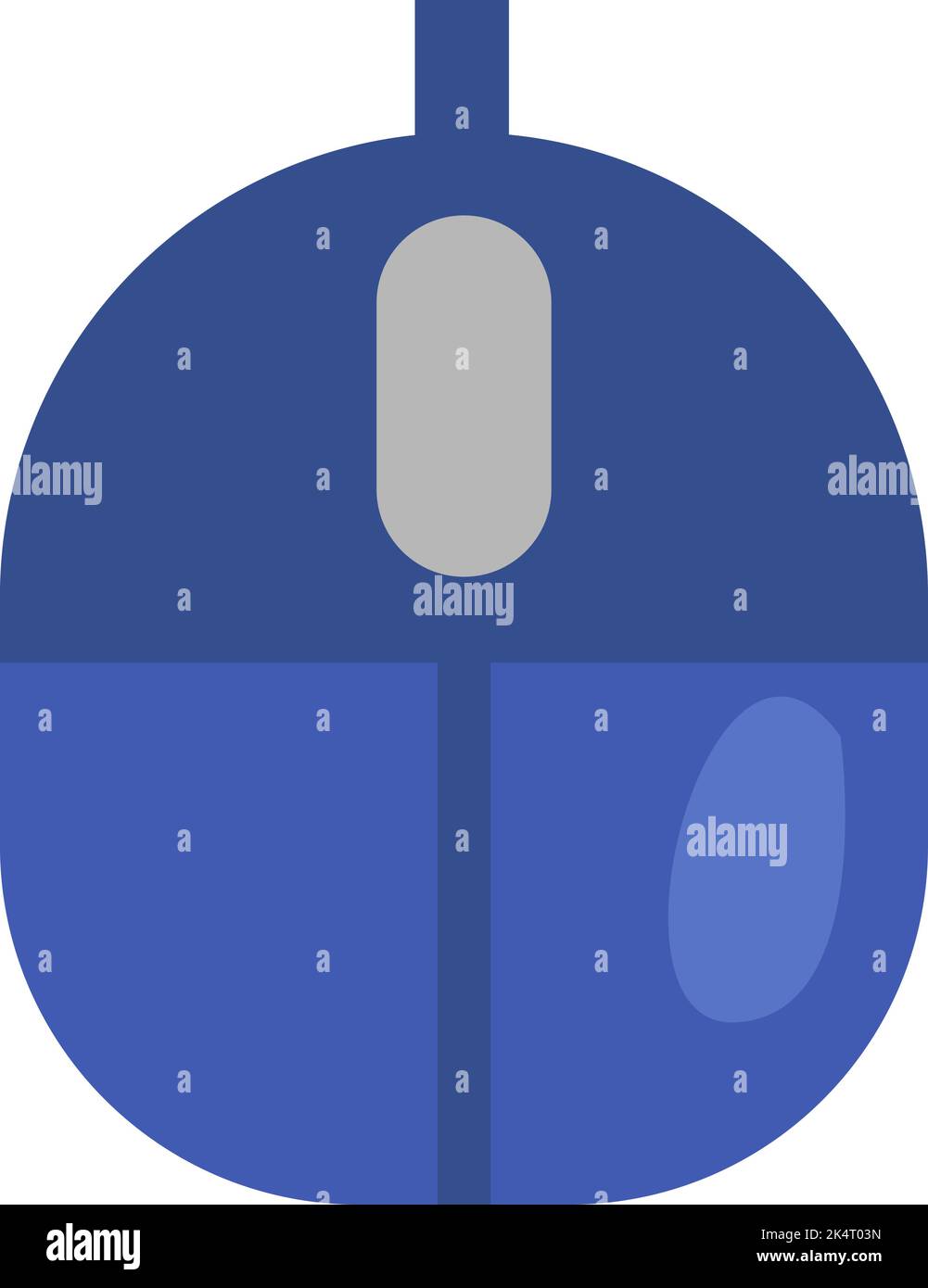 Office computer mouse , illustration, vector on a white background ...