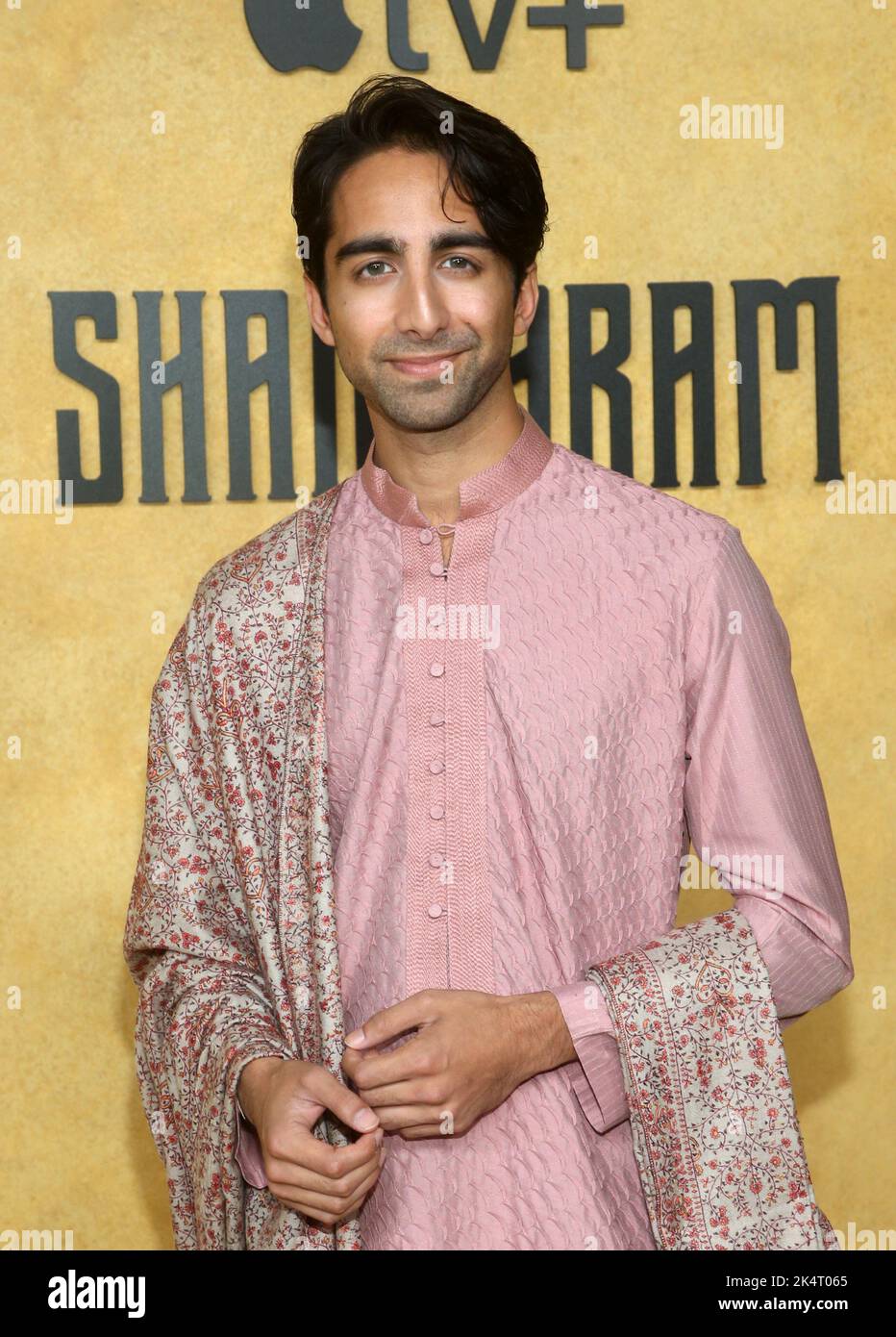3 October 2022 - Los Angeles, California - Shubham Saraf. the Apple TV+ Original Series Premiere ...
