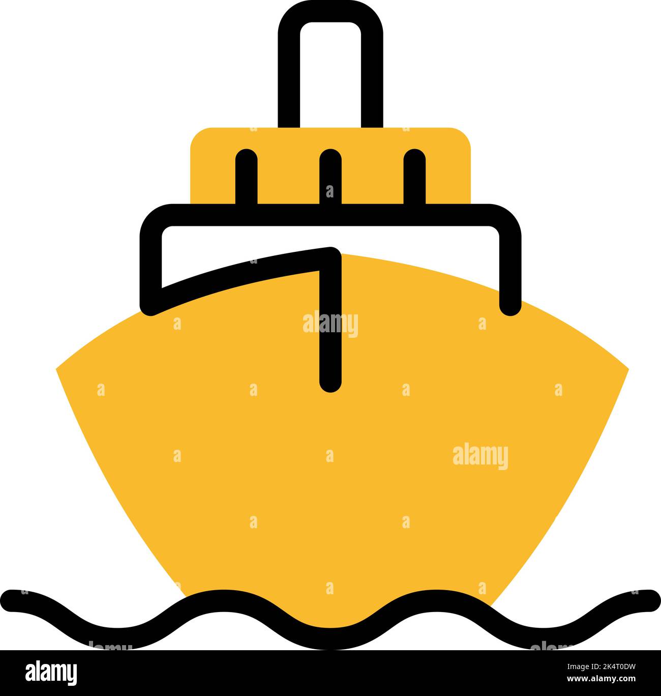 Traveling on the ship Cut Out Stock Images & Pictures - Alamy