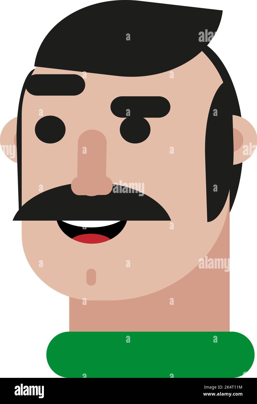 Thick moustache hi-res stock photography and images - Alamy
