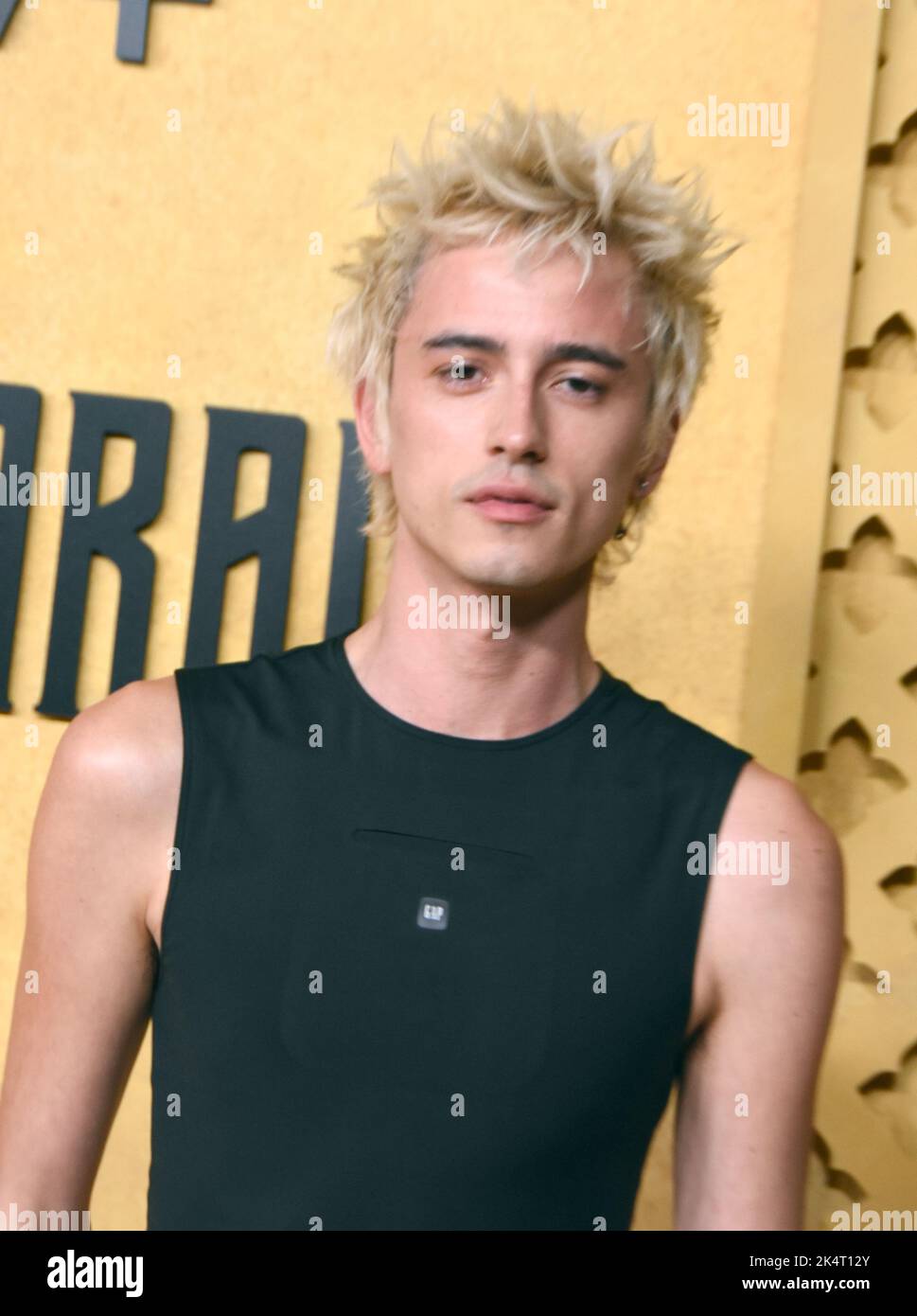 Los Angeles, California, USA 3rd October 2022 Model Lucas Machado ...