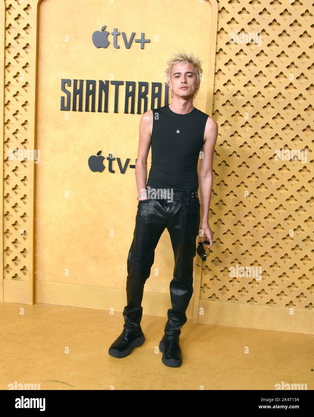 Los Angeles, California, USA 3rd October 2022 Model Lucas Machado ...