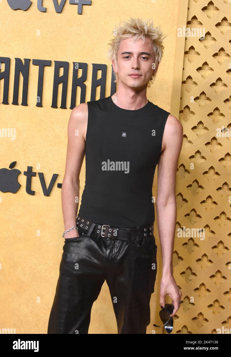 Los Angeles, California, USA 3rd October 2022 Model Lucas Machado ...