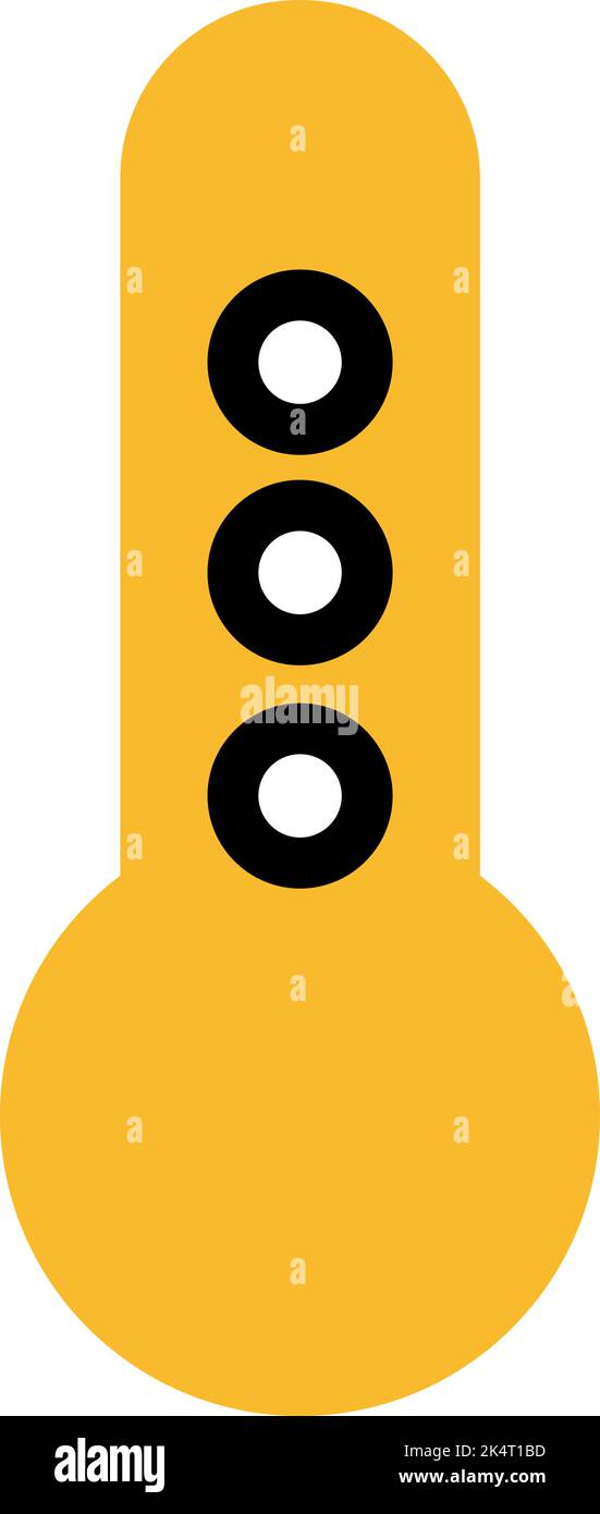 Time and temperature display Cut Out Stock Images & Pictures - Alamy