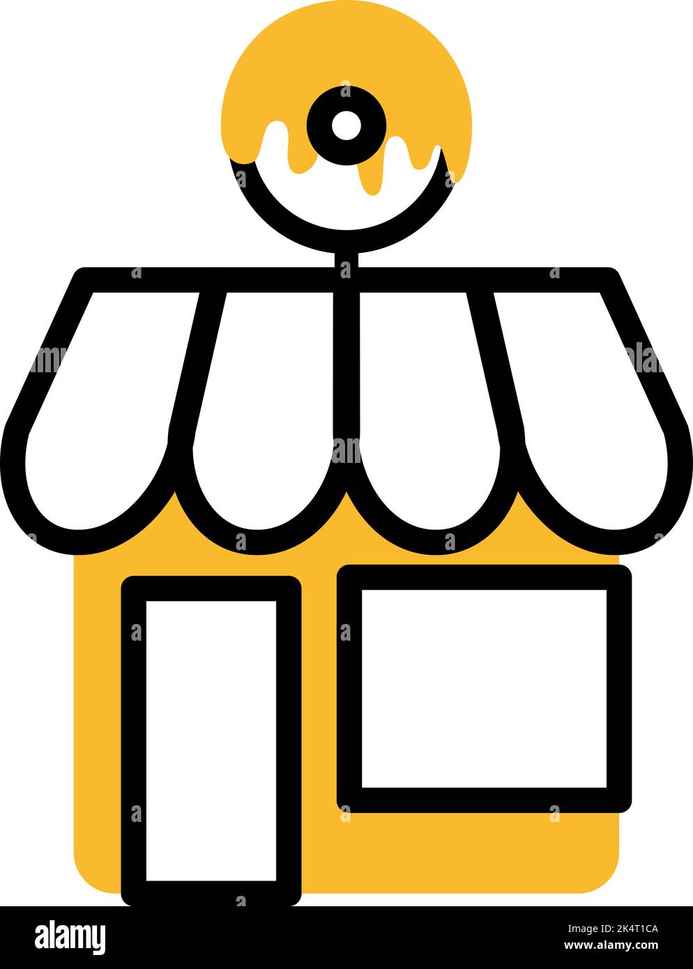 Shop bakery restaurant on Stock Vector Images - Alamy