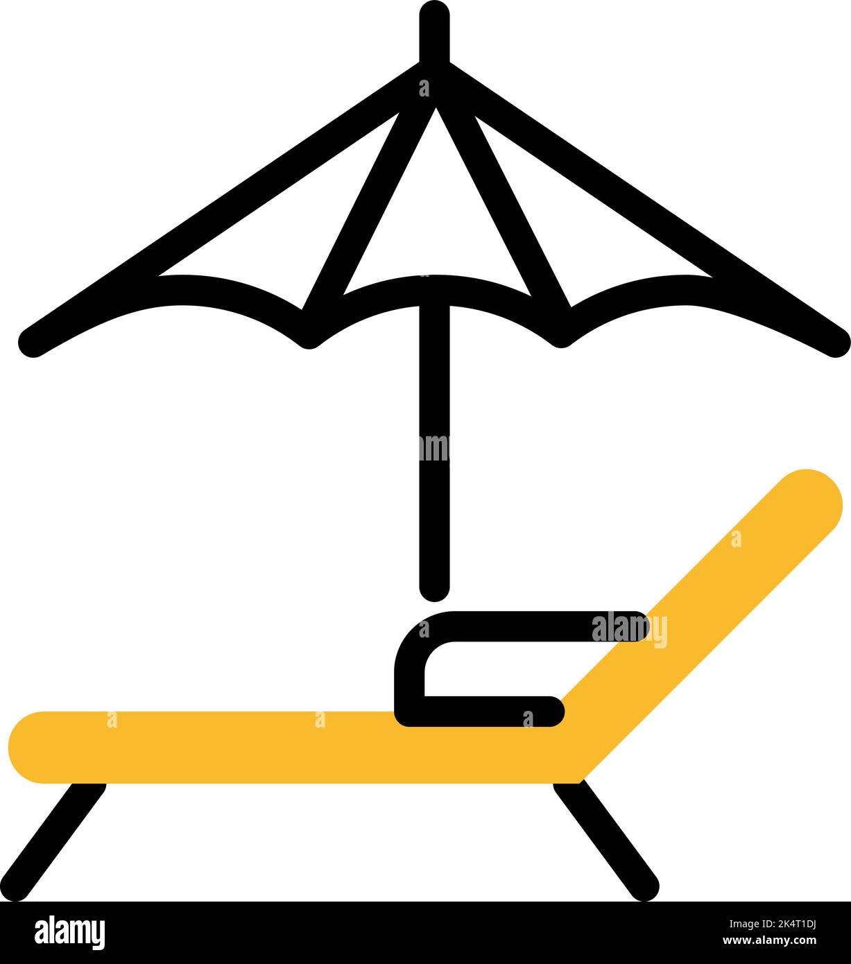 Woman sunbathing holiday resort Cut Out Stock Images & Pictures - Alamy