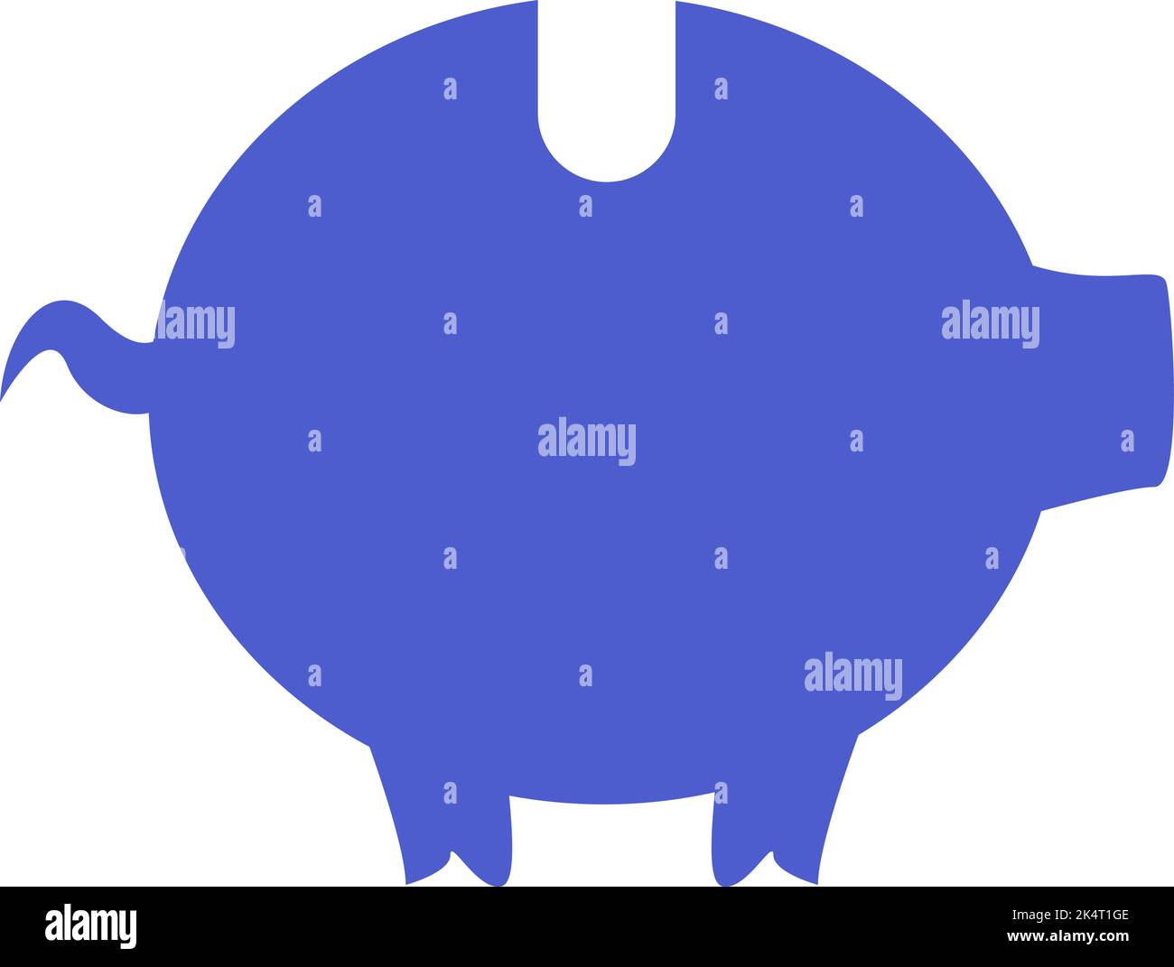 Piggy bank, illustration, vector on a white background Stock Vector Image & Art - Alamy